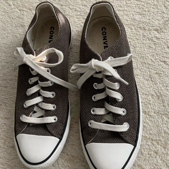 Converse | Shoes | Converse Olive Green Lowtop Sneakers | Poshmark